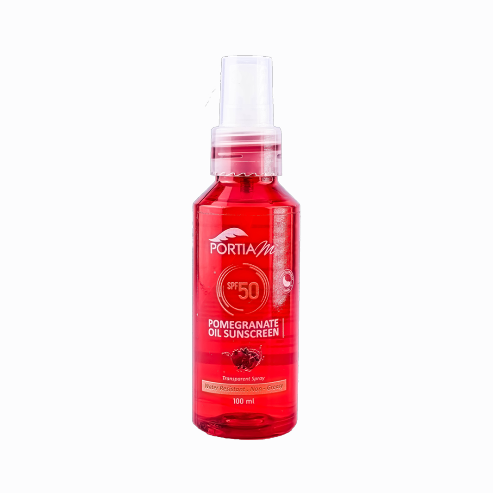Pomegranate Sunscreen Spray Portia M Skin Solutions